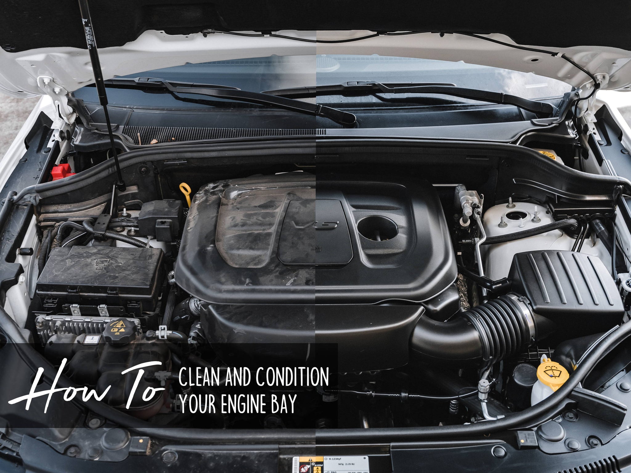 How to clean your engine bay!