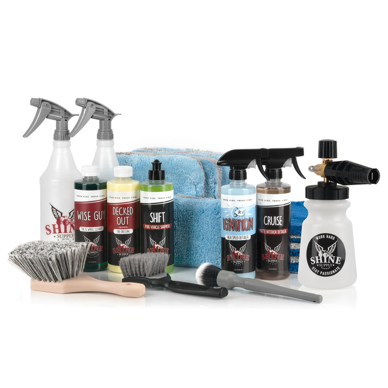 "Complete Car Care with Clean 'N Simple Kit - Make Your Vehicle Shine"