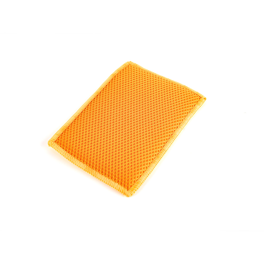 "Efficient Bug Scrubber Pad - Versatile Detailing Sponge for All Vehicles"
