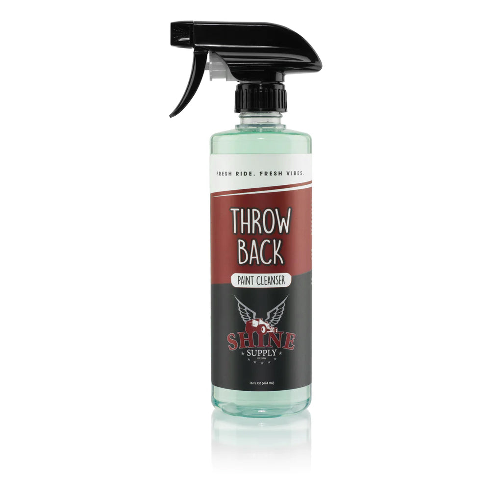 Shine Supply - Throw Back - 16oz. w/ Black Sprayer