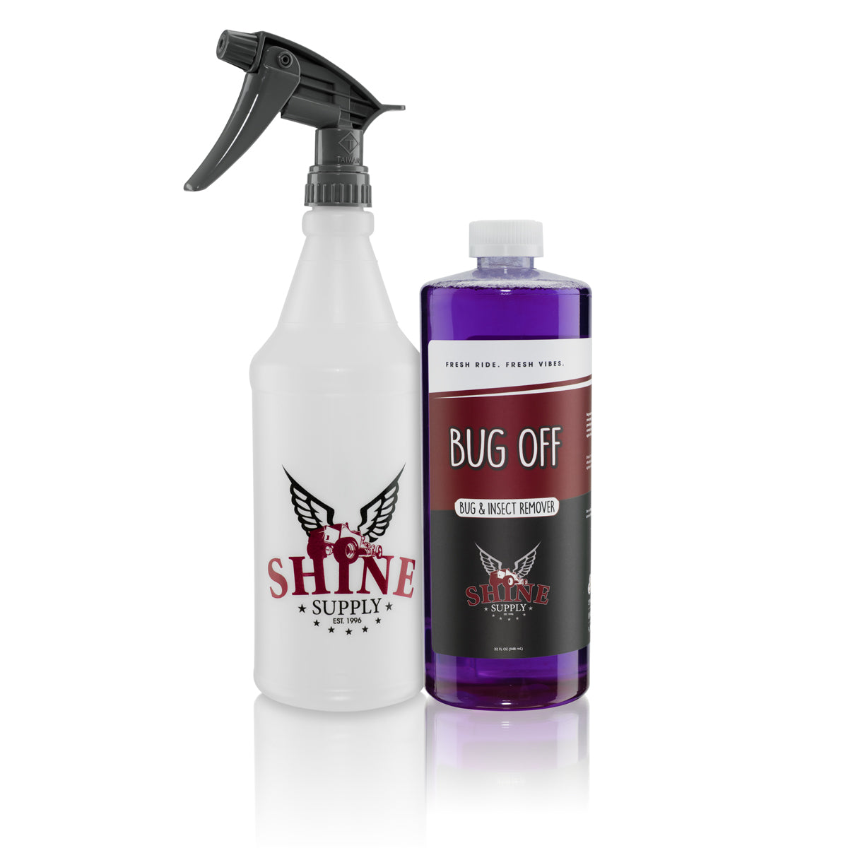 "Bug Off - Easy Insect Debris Remover with Spray Bottle | Vehicle Safe"