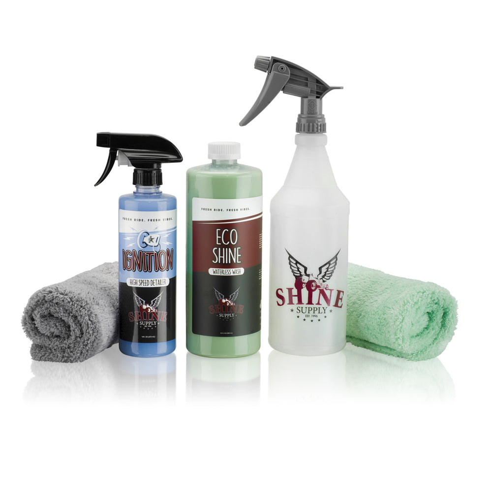 Waterless & Rinseless Washing & Wipe downs